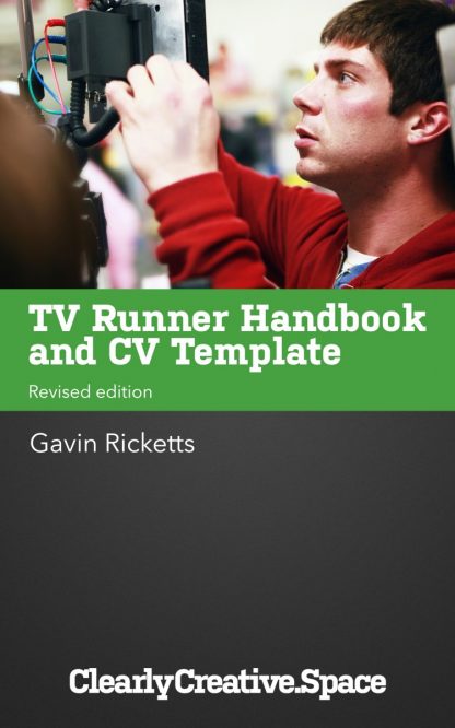 Runner CV Example - learn how to write a great first CV for TV and Film